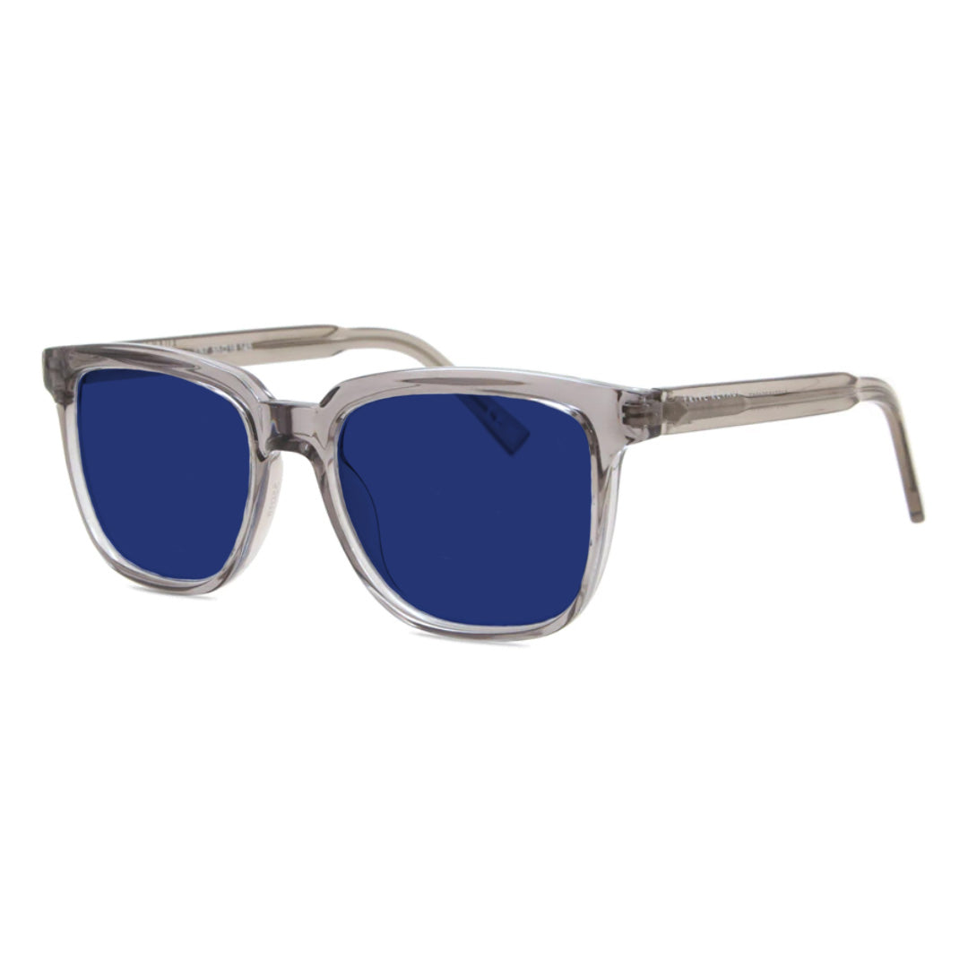 Photosensitive Epilepsy Glasses: Nomad Z1 Blue - Square Glasses - NeuroTint